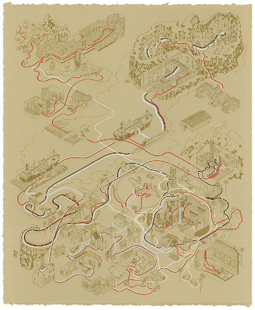 Movie Maps by Illustrator Andrew Degraff – BOOOOOOOM! – CREATE ...