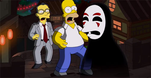 The Simpsons Pay Tribute to Legendary Japanese Animator Hayao Miyazaki ...