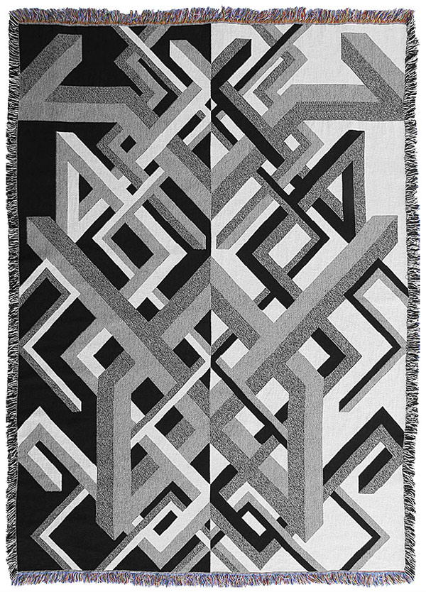 Giveaway: Jacquard Loom Woven Afghan Rug by Artist Matt W. Moore ...