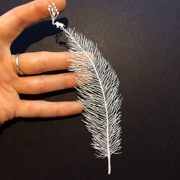 Incredibly Intricate Paper Cut Works by Artist Maude White – BOOOOOOOM ...