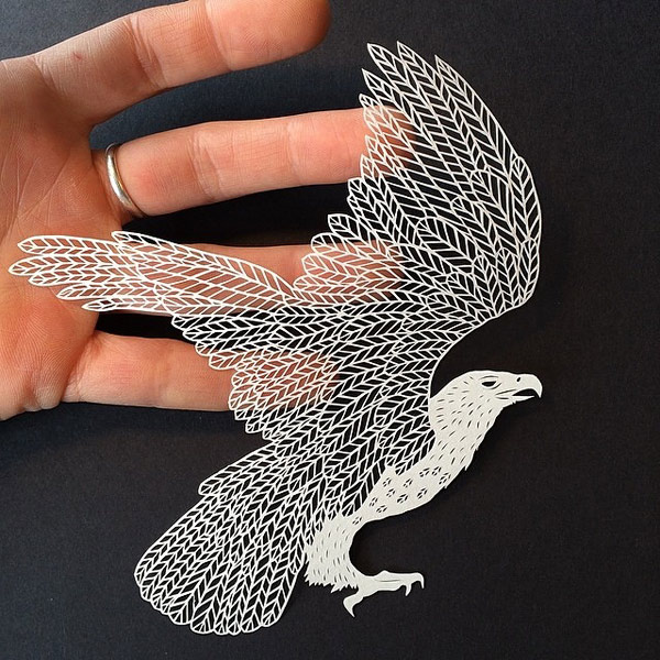 Incredibly Intricate Paper Cut Works by Artist Maude White – BOOOOOOOM ...