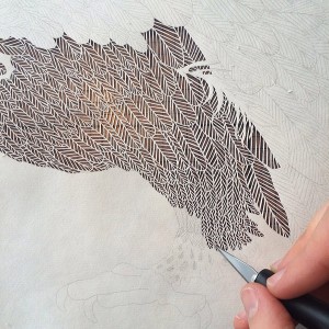 Incredibly Intricate Paper Cut Works by Artist Maude White – BOOOOOOOM ...