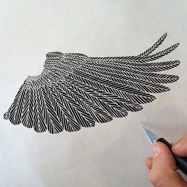 Incredibly Intricate Paper Cut Works by Artist Maude White – BOOOOOOOM ...
