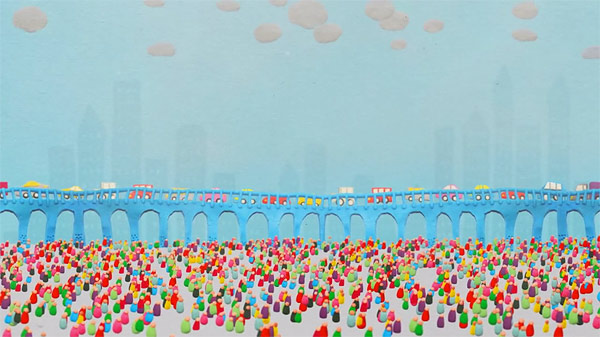 Animation: “Crowded” by Andrew Khosravani and Cristina Florit Gomila ...