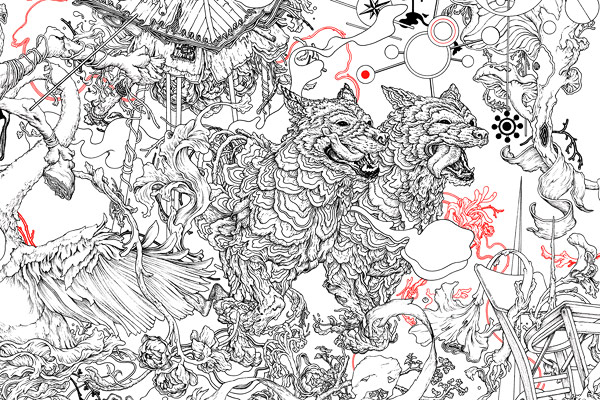 James Jean for Big Bad Wolf – BOOOOOOOM! – CREATE * INSPIRE * COMMUNITY ...