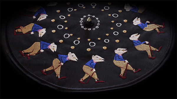 Elliot Schultz “Embroidered Zoetrope” – BOOOOOOOM! – CREATE * INSPIRE ...