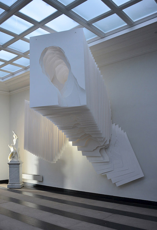 Stunning White Paper Sculptures by German Artist Angela Glajcar ...