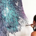 Giant Oil Paintings of Instagram-Famous Pigeon by Belgian Artist Adele ...