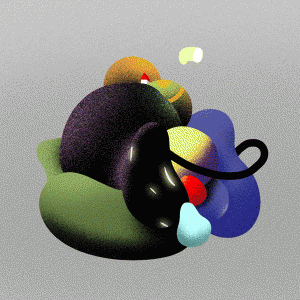 Colourful Wobbly Animated Gifs by Artist Ori Toor – BOOOOOOOM! – CREATE ...