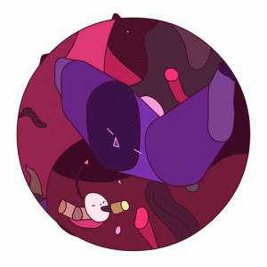 Colourful Wobbly Animated Gifs by Artist Ori Toor – BOOOOOOOM! – CREATE ...