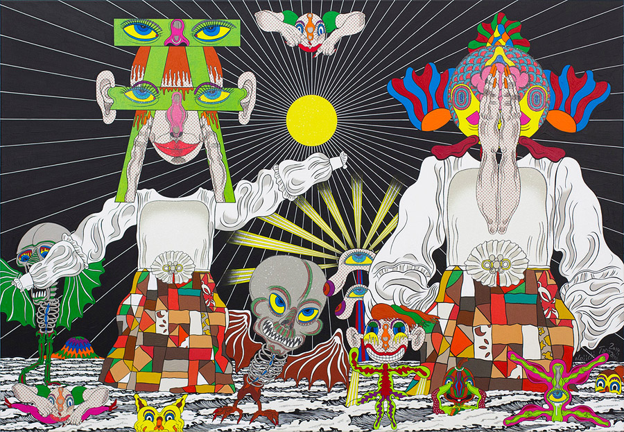 Psychedelic Paintings by Japanese Artist Keiichi Tanaami – BOOOOOOOM ...