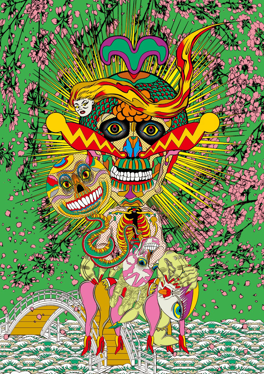 Psychedelic Paintings by Japanese Artist Keiichi Tanaami – BOOOOOOOM ...