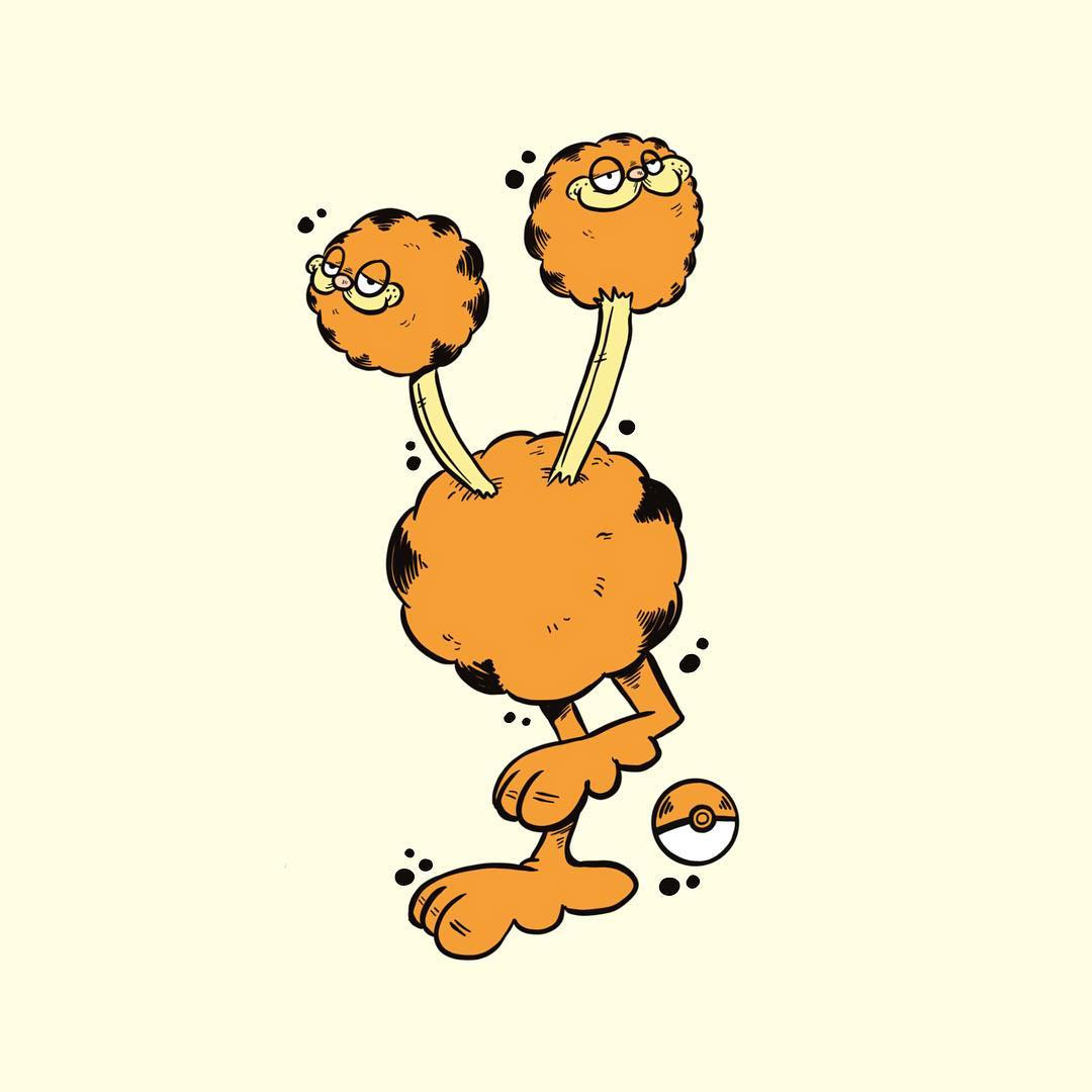 Artist Re-Imagining Every Pokémon as Garfield! – BOOOOOOOM! – CREATE ...