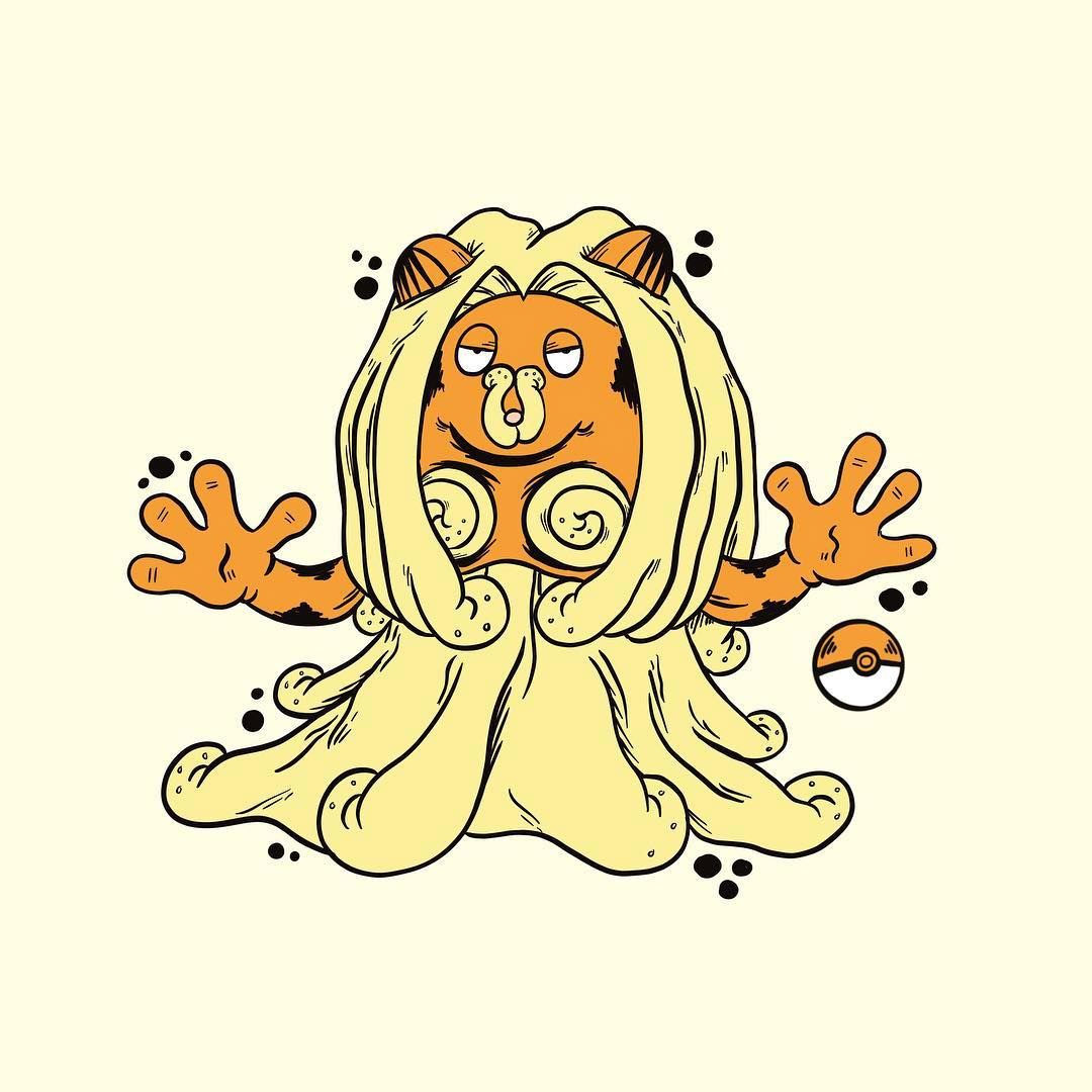 Artist Re-Imagining Every Pokémon as Garfield! – BOOOOOOOM! – CREATE ...