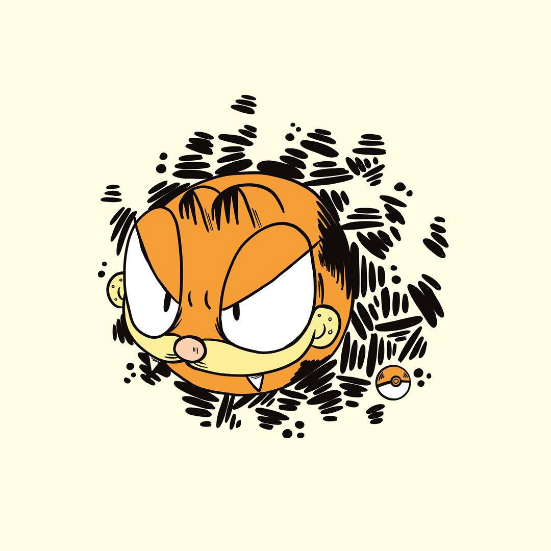 Artist Re-Imagining Every Pokémon as Garfield! – BOOOOOOOM! – CREATE ...