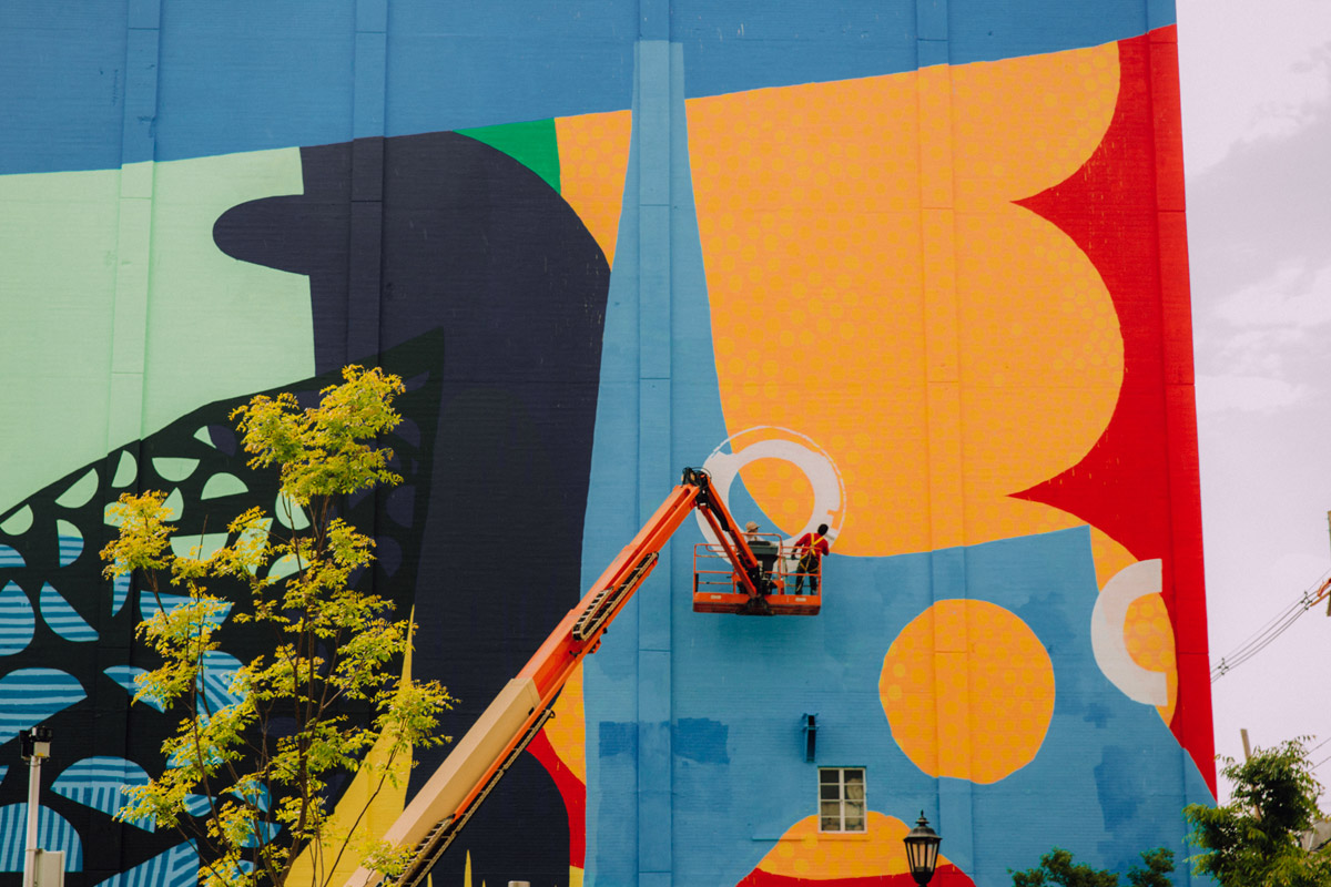 “Building Blocks” by Artist HENSE – BOOOOOOOM! – CREATE * INSPIRE ...