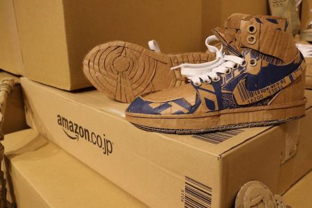 Incredibly Detailed Sculptures Made From Old Amazon Boxes – BOOOOOOOM ...
