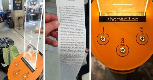 These Special Vending Machines Offer Short Stories Instead of Snacks ...