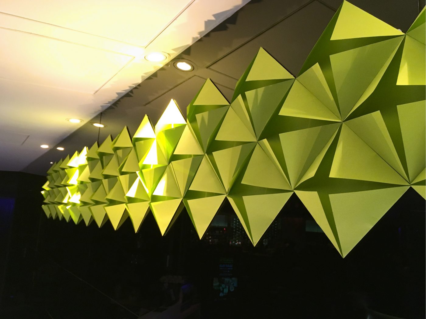 Paper art wall at the Mira Hong Kong Hotel – BOOOOOOOM! – CREATE ...