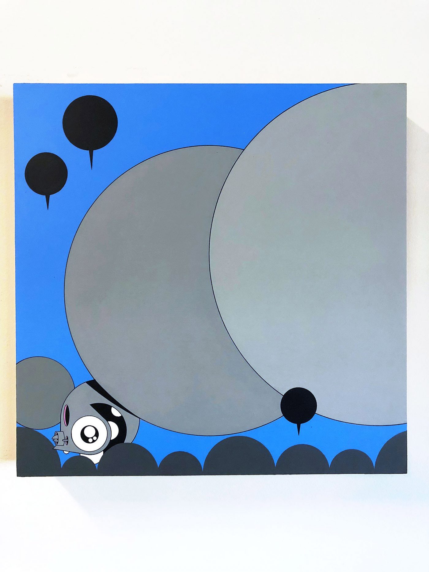 "The Space Monkey Returns!" by Artist James Marshall aka Dalek