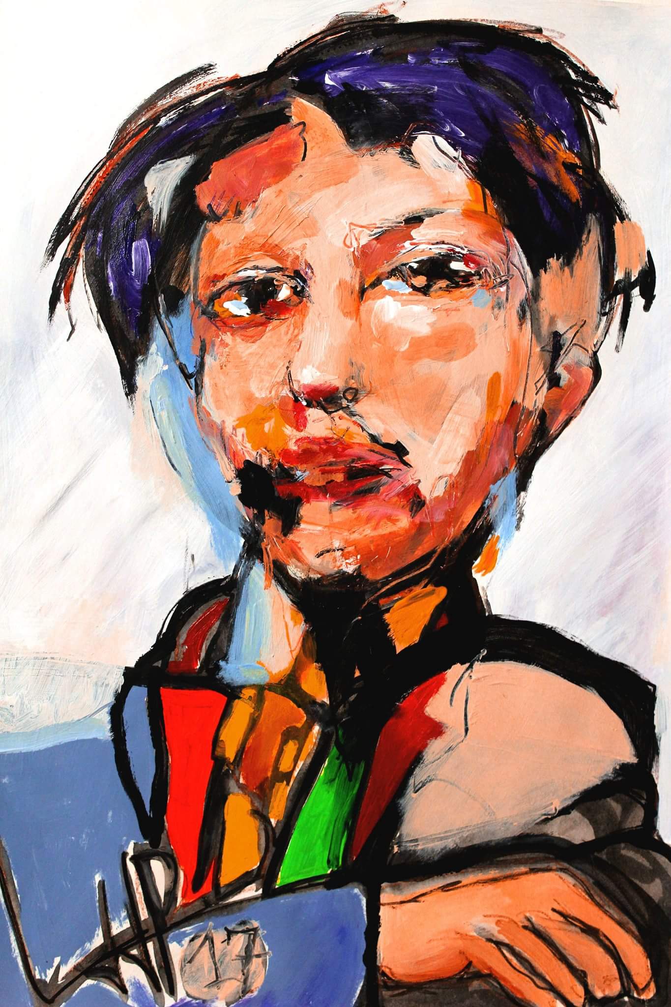 Neo-expressionist portrait paintings – BOOOOOOOM! – CREATE * INSPIRE ...