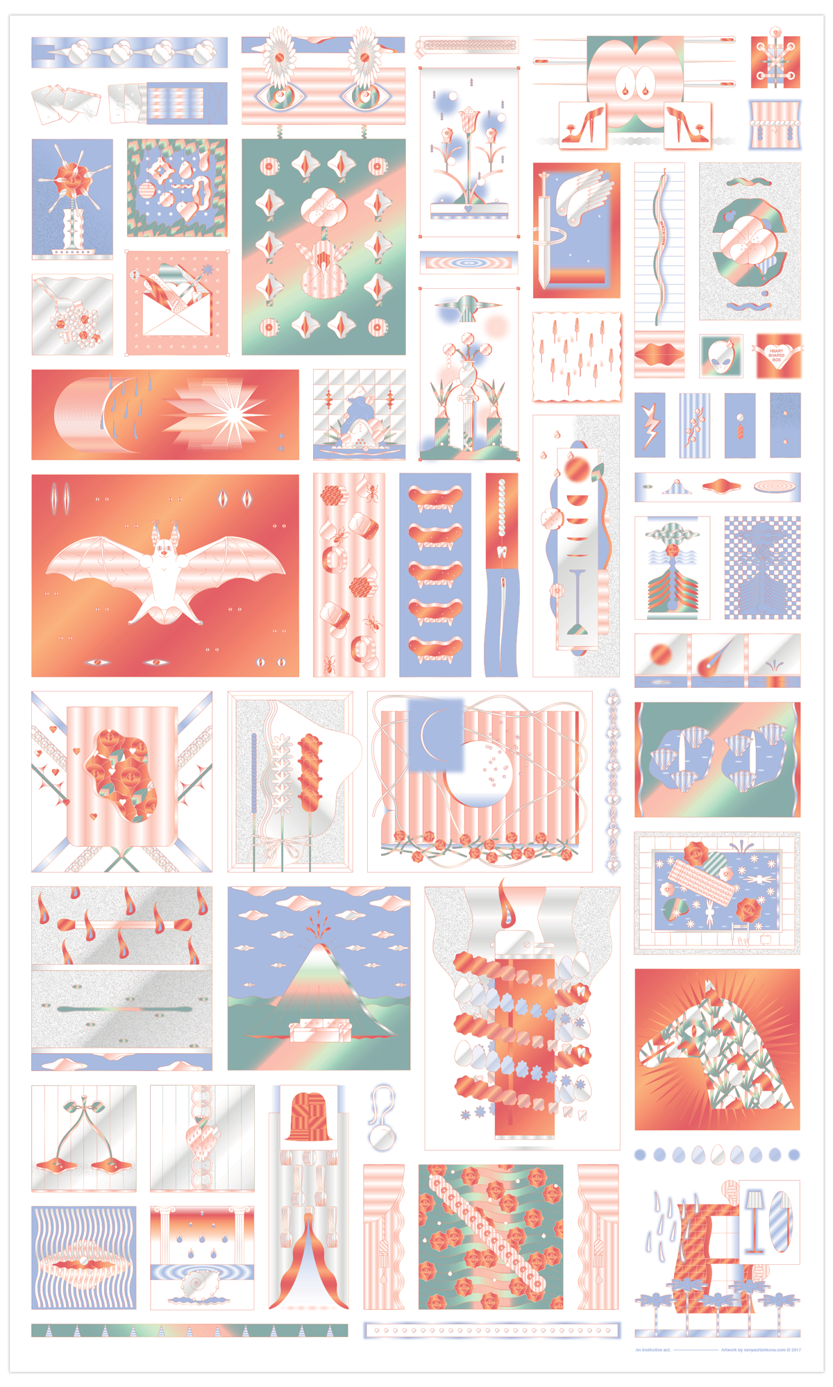Personal project: A poster with a Bat – BOOOOOOOM! – CREATE * INSPIRE ...