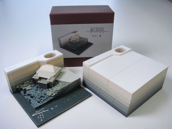 Laser-Cut Note Pad Blocks Gradually Reveal Hidden Objects – BOOOOOOOM ...