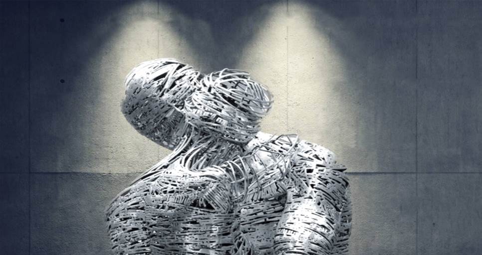 Steel Lovers – Steel Sculpture – BOOOOOOOM! – CREATE * INSPIRE ...