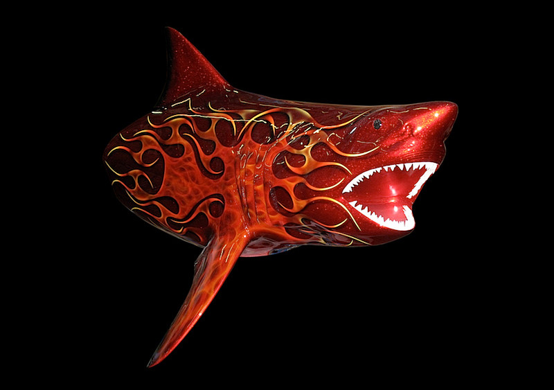 Hot Rod Sharks – BOOOOOOOM! – CREATE * INSPIRE * COMMUNITY * ART ...