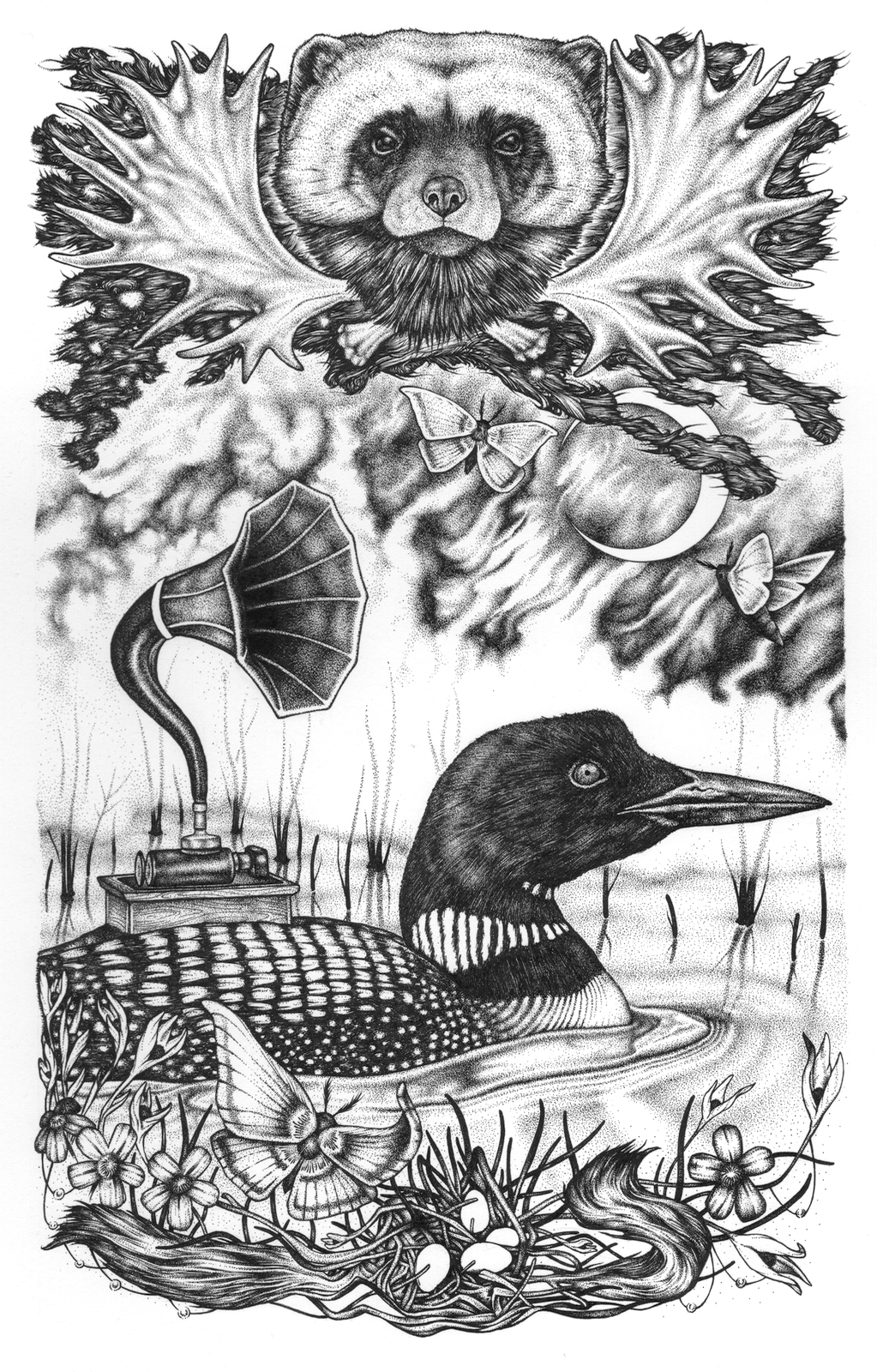 Nature’s Mystery – Pen & Ink Drawings – BOOOOOOOM! – CREATE * INSPIRE ...