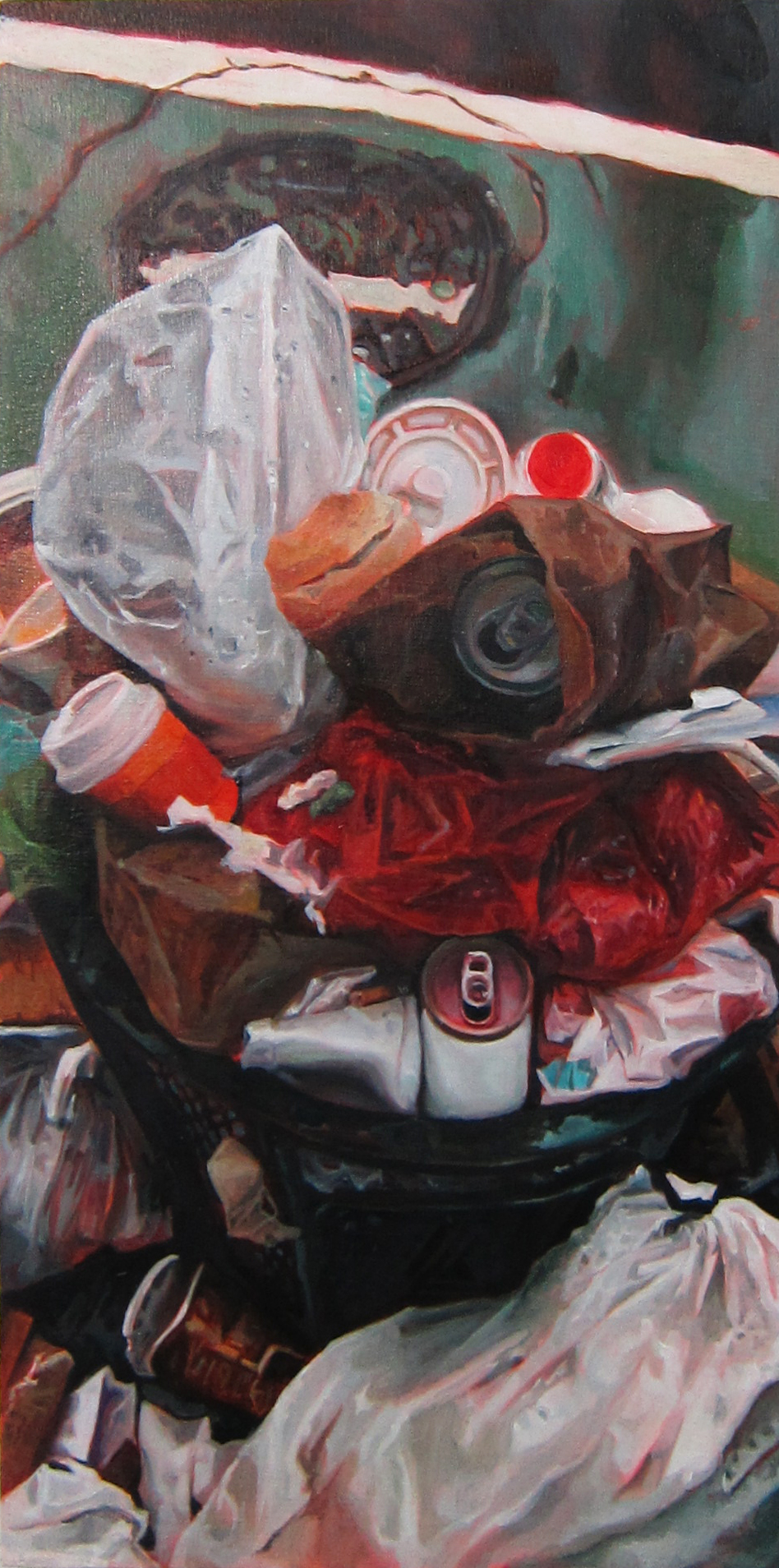 A Closer Look at Trash – Garbage Paintings by Jodi Gerbi – BOOOOOOOM ...