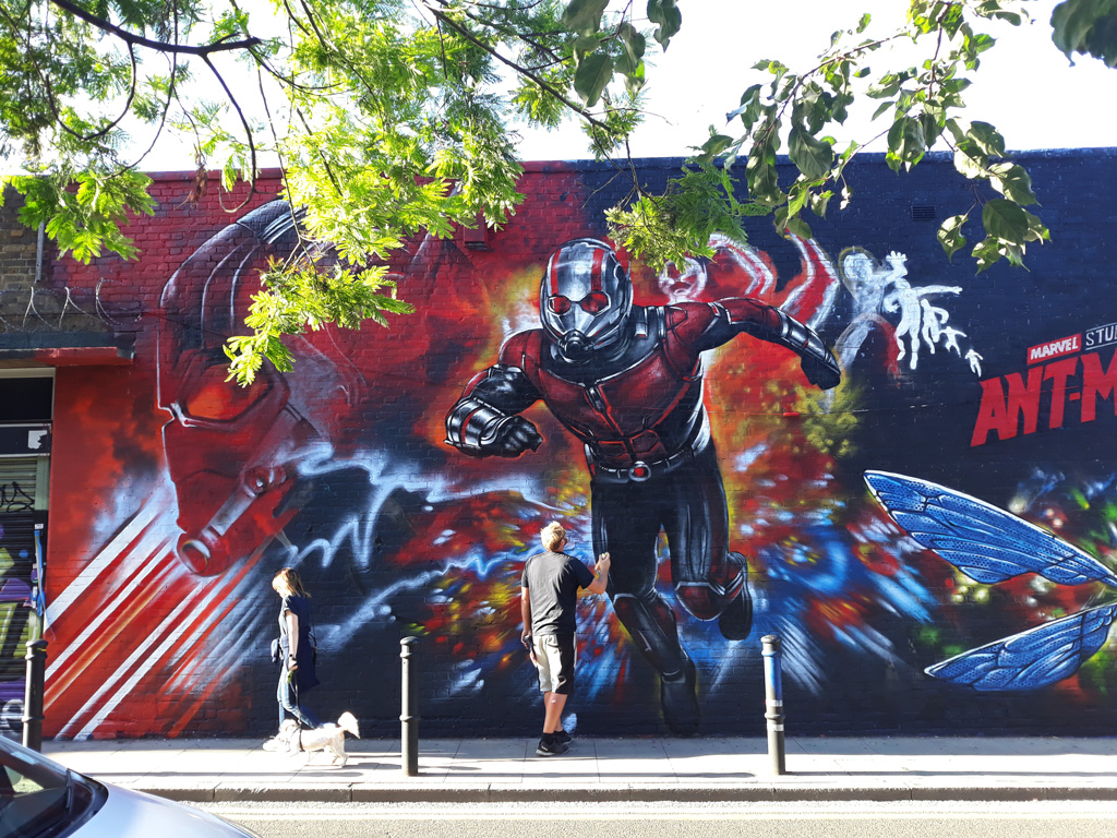 New Mural for Marvel Studios from Jim Vision : Ant-Man and the Wasp ...