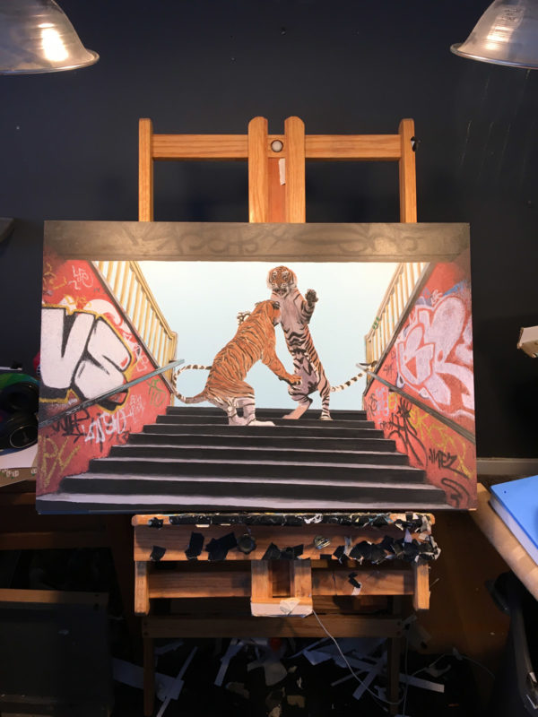 "Tempest" by Artist Josh Keyes