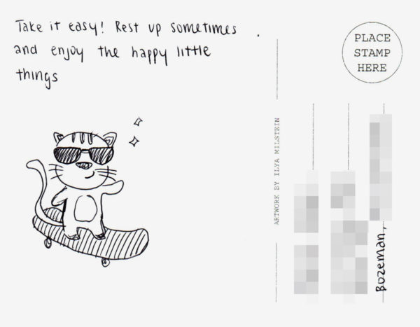 65 Encouraging Postcards Written to Complete Strangers – BOOOOOOOM ...