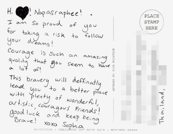 65 Encouraging Postcards Written to Complete Strangers – BOOOOOOOM ...
