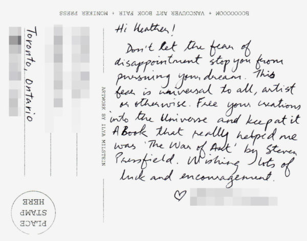 65 Encouraging Postcards Written to Complete Strangers – BOOOOOOOM ...