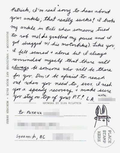 65 Encouraging Postcards Written to Complete Strangers – BOOOOOOOM ...