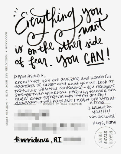 65 Encouraging Postcards Written to Complete Strangers – BOOOOOOOM ...