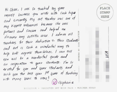 65 Encouraging Postcards Written to Complete Strangers – BOOOOOOOM ...