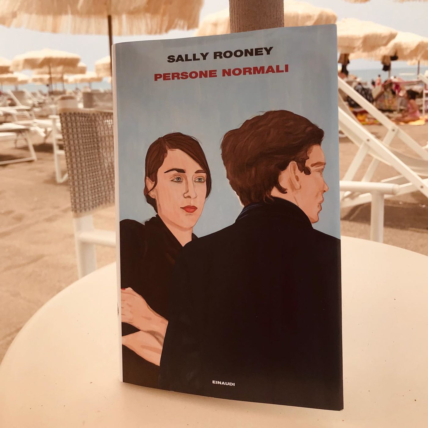Book Cover: Normal People / Persone Normali by Sally Rooney, Einaudi ...