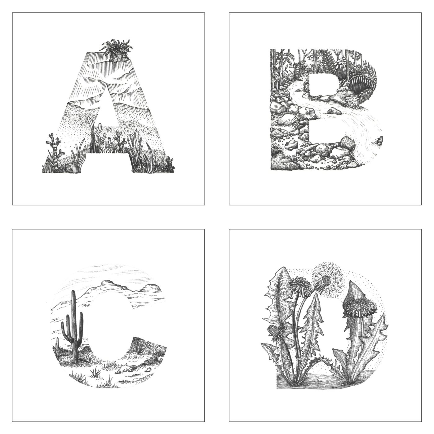 Alphabet Inspired by Nature – BOOOOOOOM! – CREATE * INSPIRE * COMMUNITY ...