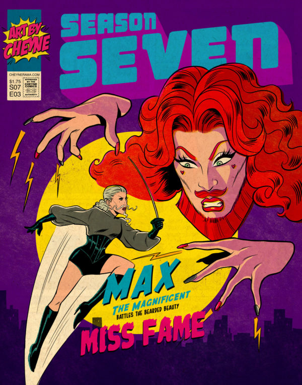 Drag Queen Comics by Illustrator Cheyne Gallarde – BOOOOOOOM! – CREATE ...