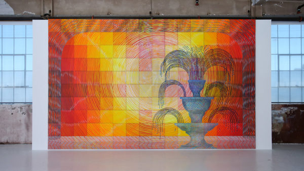 "Mother Nature, Father Time" by Artist Andrew Schoultz