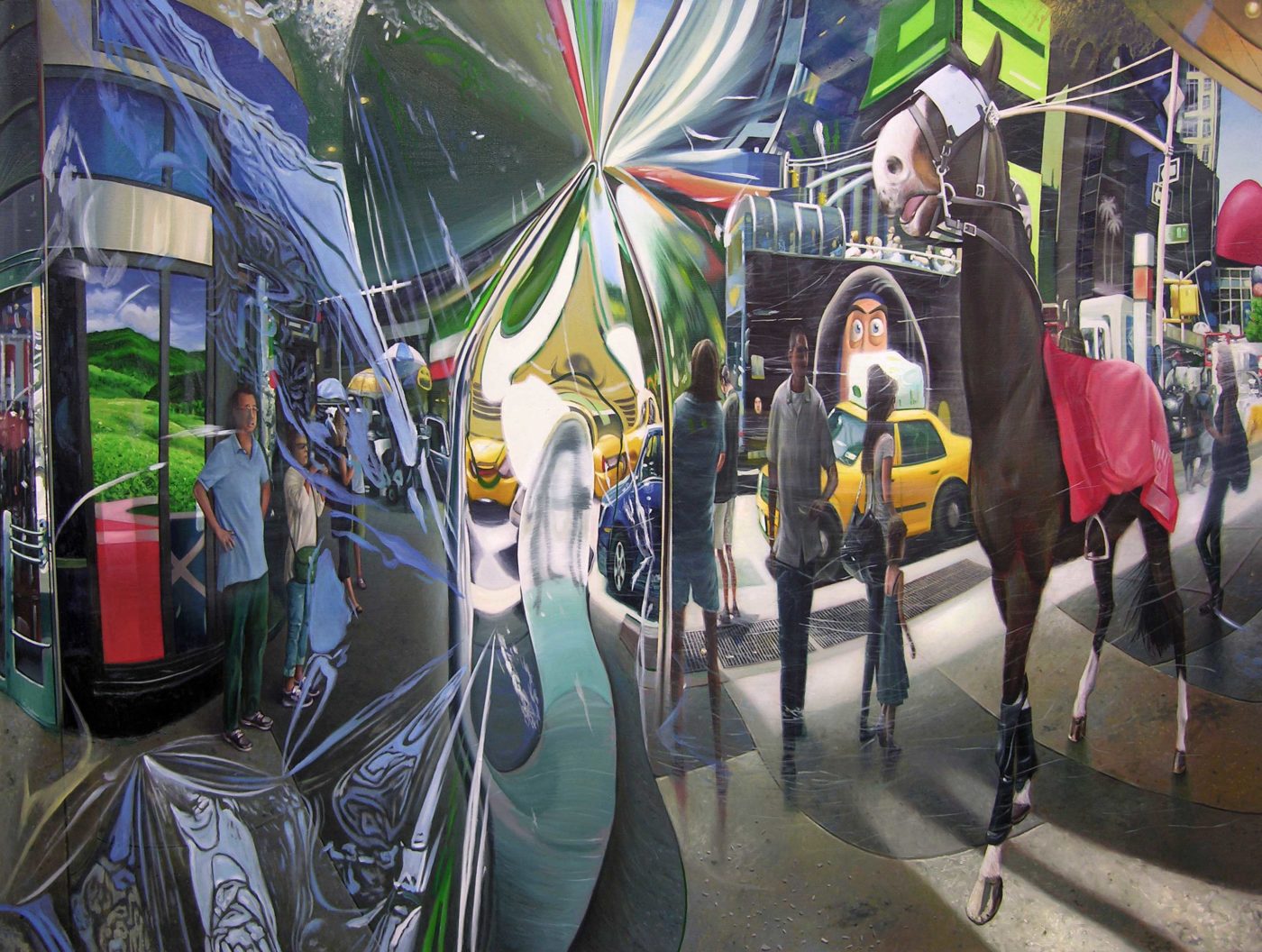 Freefall – Paintings by Erik Nieminen – BOOOOOOOM! – CREATE * INSPIRE ...