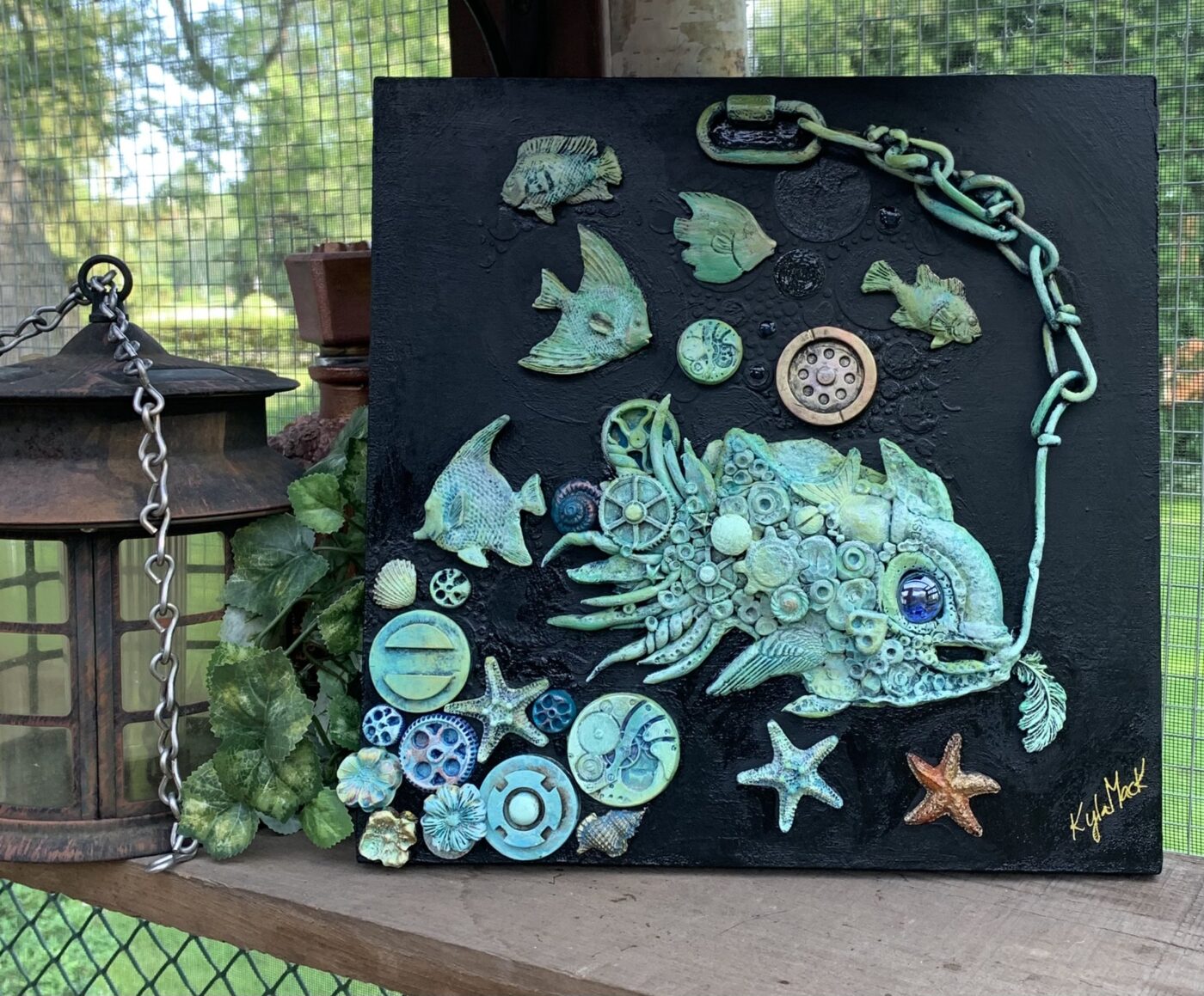 Mixed Media, Acrylic artwork – BOOOOOOOM! – CREATE * INSPIRE ...