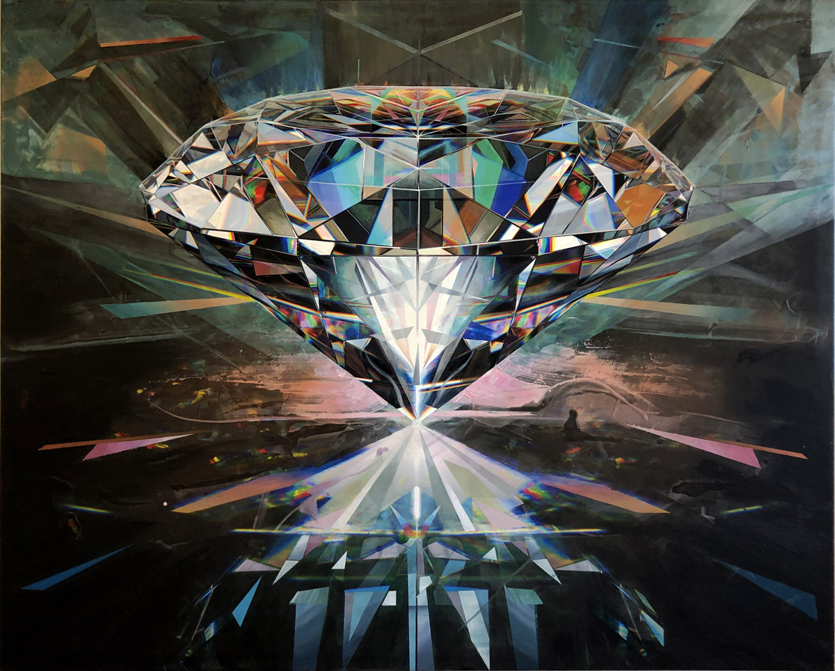 ‘Immortal Diamond’ painting series – BOOOOOOOM! – CREATE * INSPIRE ...