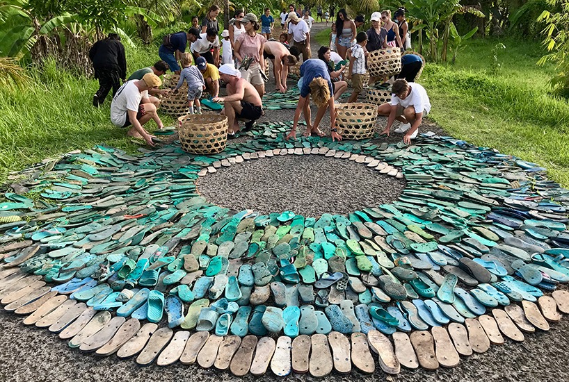 “MAKE ART NOT WAR” land-art installation aims to raise awareness and ...