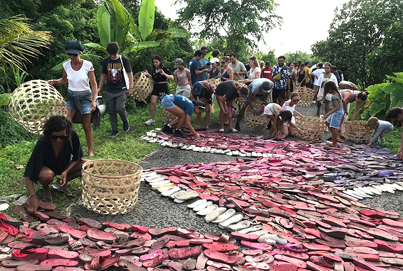 “MAKE ART NOT WAR” land-art installation aims to raise awareness and ...