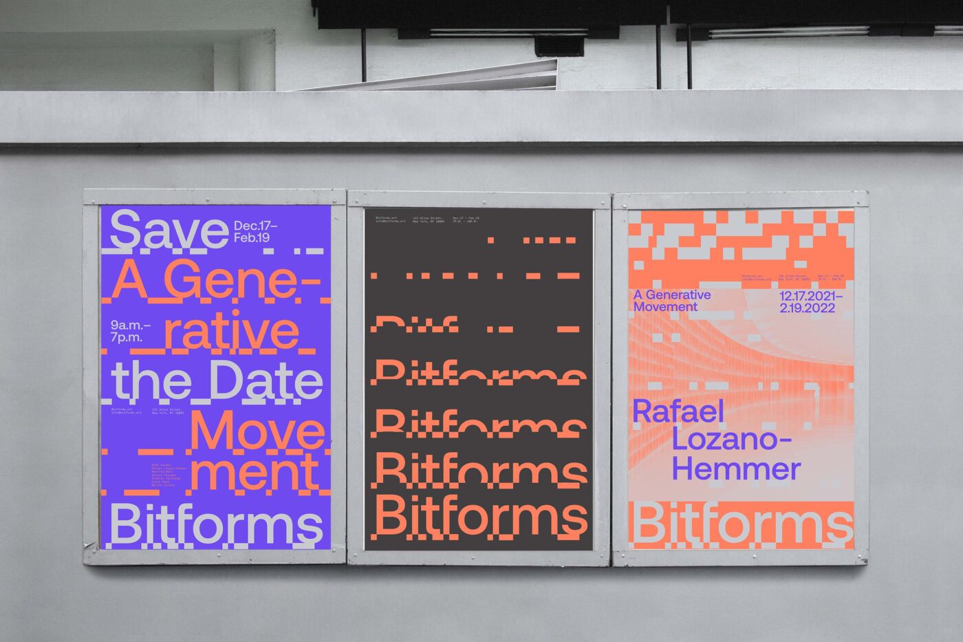 Bitforms Gallery Rebrand by Tong Li – BOOOOOOOM! – CREATE * INSPIRE ...