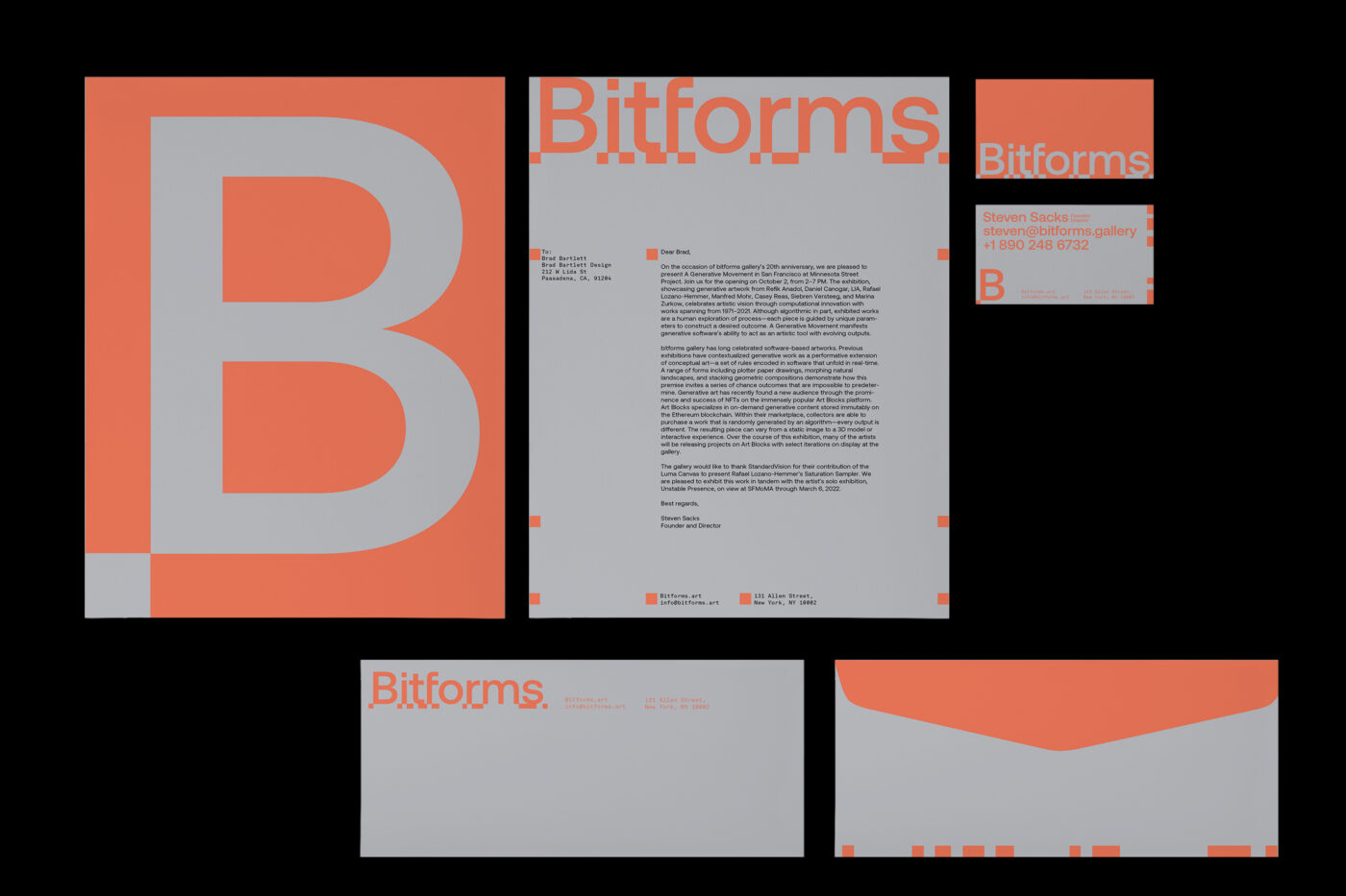 Bitforms Gallery Rebrand by Tong Li – BOOOOOOOM! – CREATE * INSPIRE ...